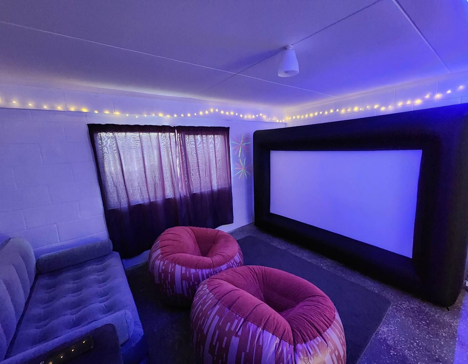 Movie Screen and Projector Package - Chaos to Confetti